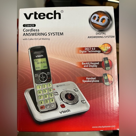 Cell Phones & Accessories | Vtech Cordless Phone With Answering System ...